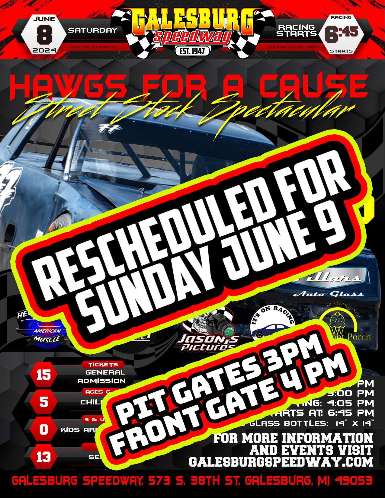 Hawgs For A Cause Street Stock Spectacular Rescheduled for 6/9/2024 ...