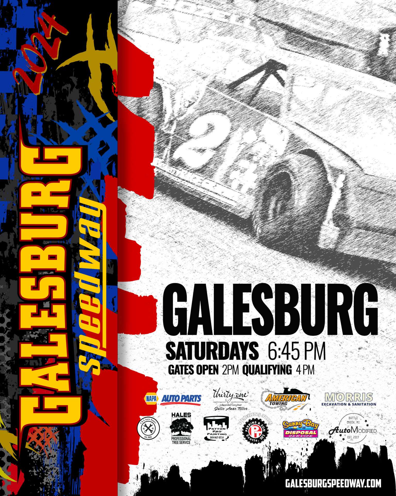 Join us Saturday for Weekly Racing - Galesburg Speedway