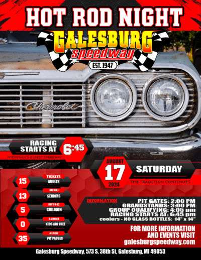 Galesburg Speedway | Michigan's Premier Stock Car Racing Destination