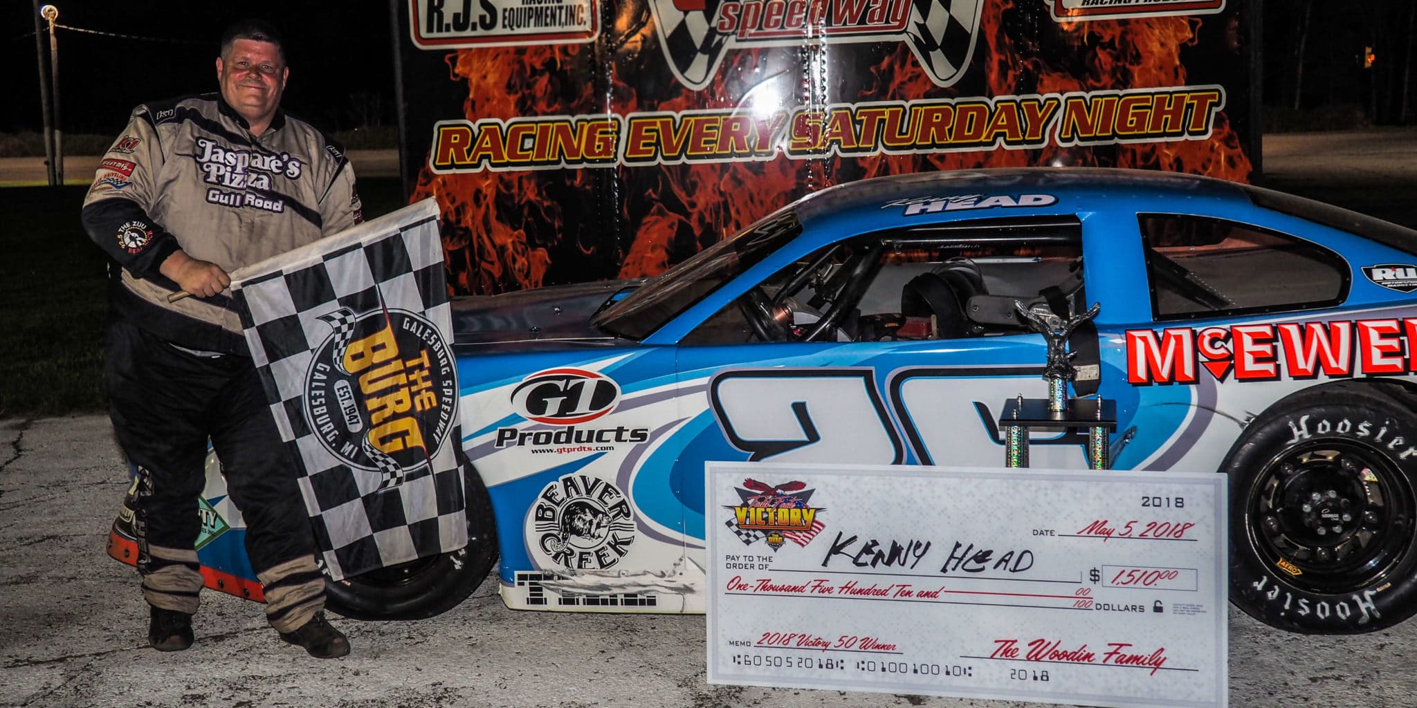 Victory 50 - Kenny Head Wins to Kick off the 2018 Season at The Burg